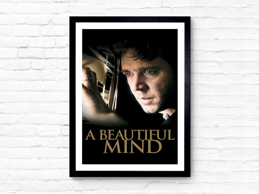A Beautiful Mind - 2001 - Movie Poster - Film Poster - Cinema Poster ...