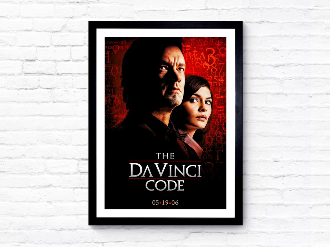 The Da Vinci Code - 2006 - Movie Poster - Film Poster - Cinema Poster ...