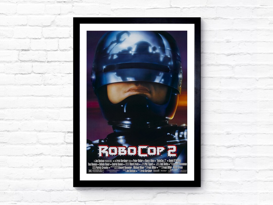 Robocop 2 - 1990 - Movie Poster - Film Poster - Cinema Poster - A1/A2 ...