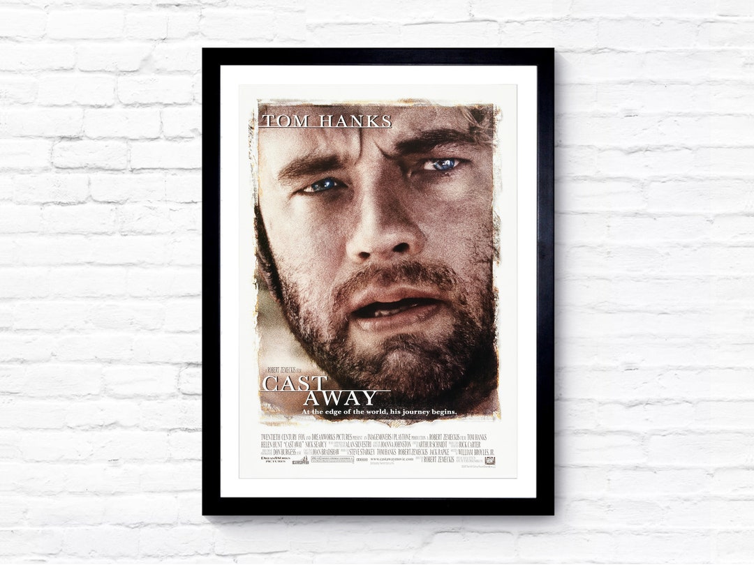 Cast Away - 2000 - Movie Poster - Film Poster - Cinema Poster - A1/A2 ...