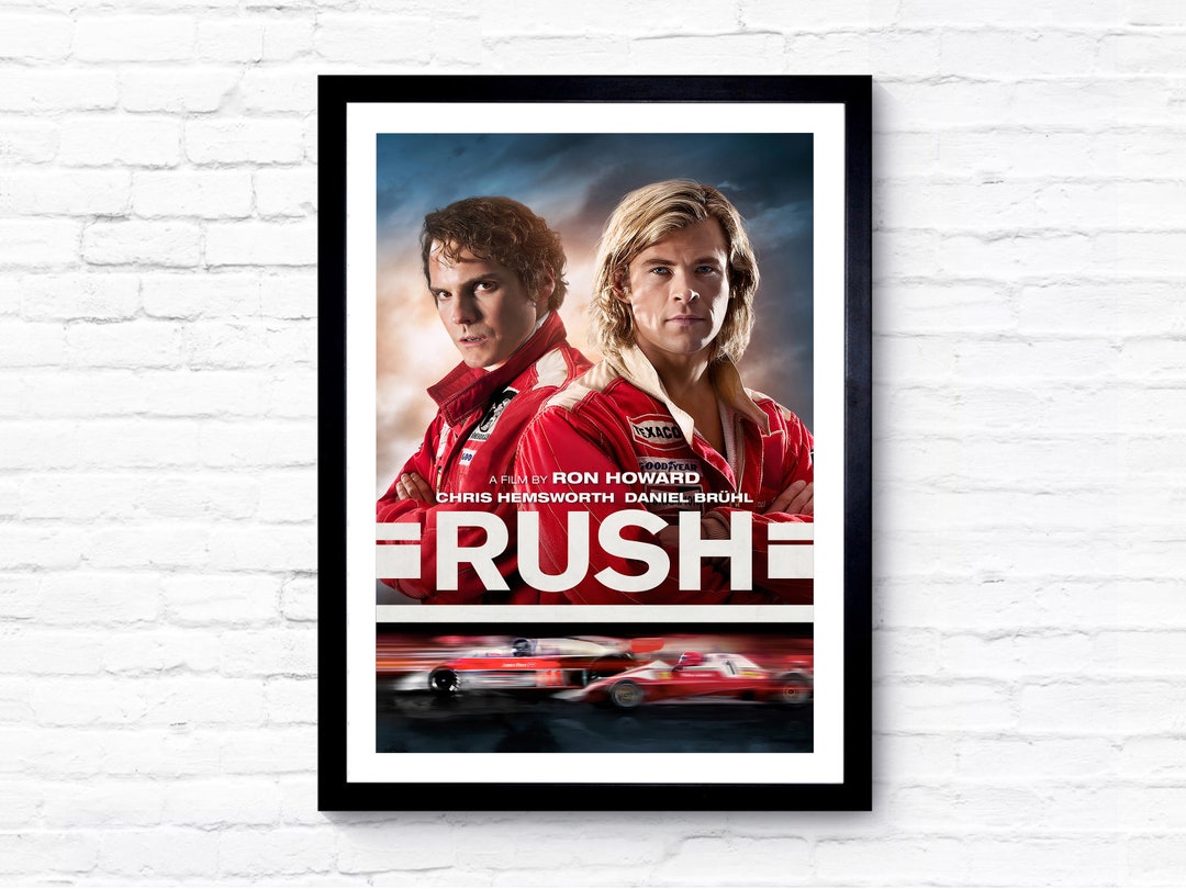 Rush - 2013 - Movie Poster - Film Poster - Cinema Poster - A1/A2/A3/A4 ...