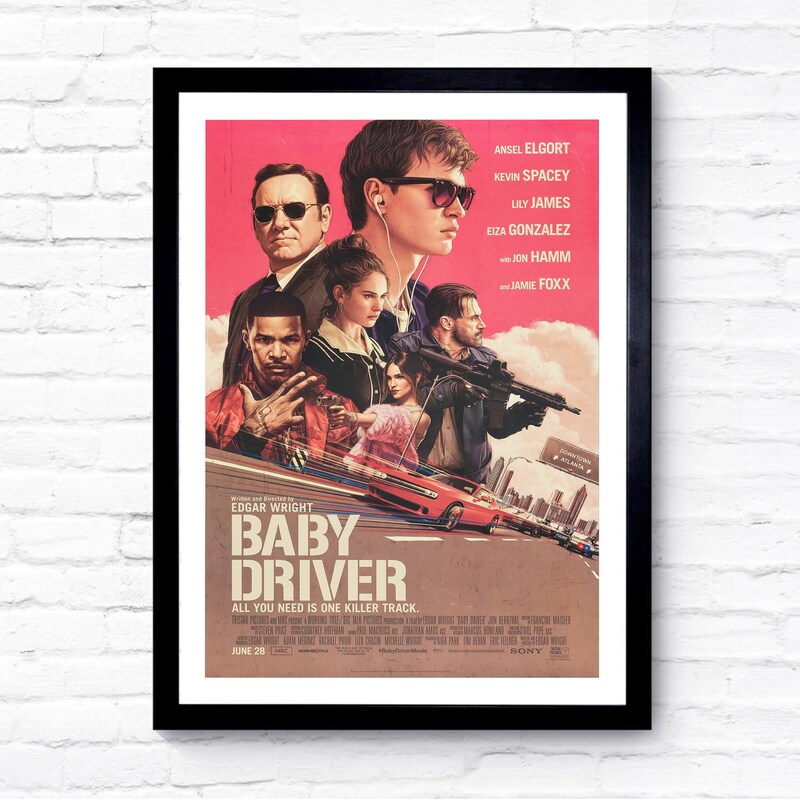 Baby Driver Poster - Etsy