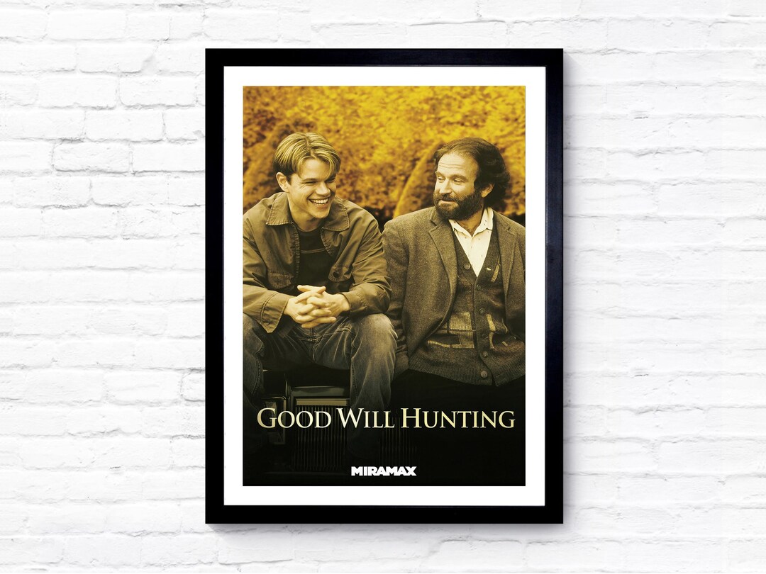 Good Will Hunting - 1997 - Movie Poster - Film Poster - Cinema Poster ...