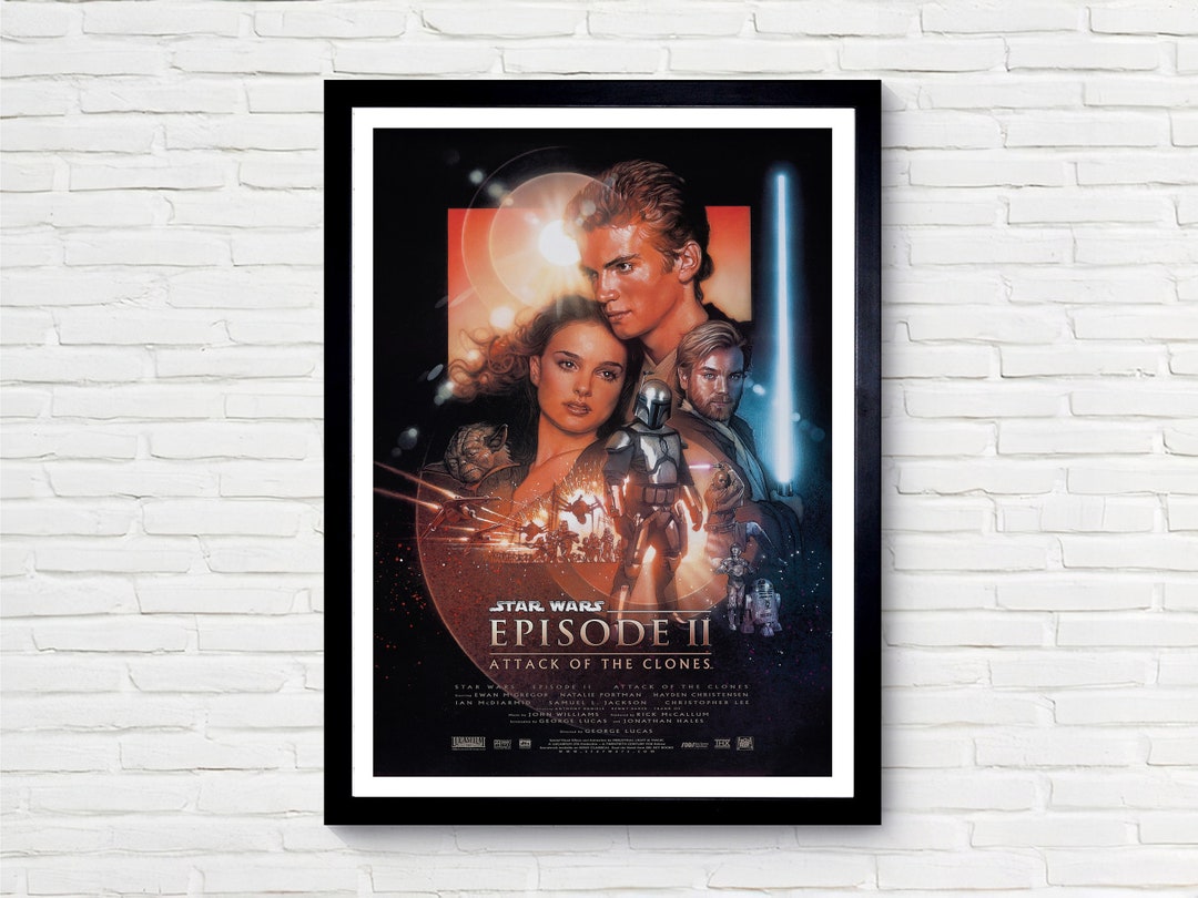 Star Wars: Episode II - Attack of the Clones - 2002 - Movie Poster ...