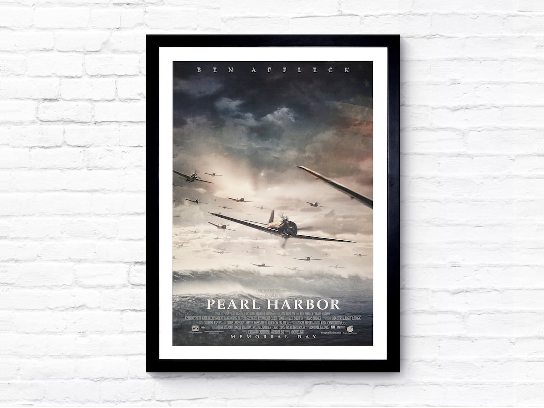 Pearl Harbor - 2001 - Movie Poster - Film Poster - Cinema Poster - A1 ...