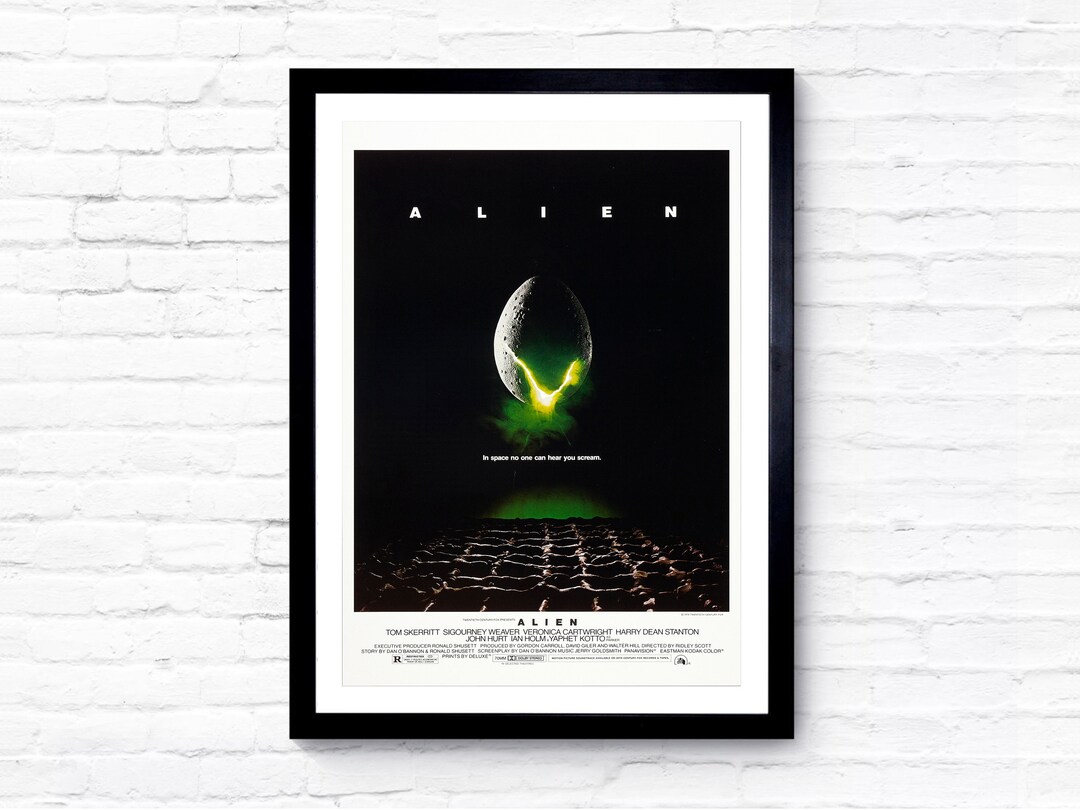 Alien - 1979 - Movie Poster - Film Poster - Cinema Poster - A1/A2/A3/A4 ...