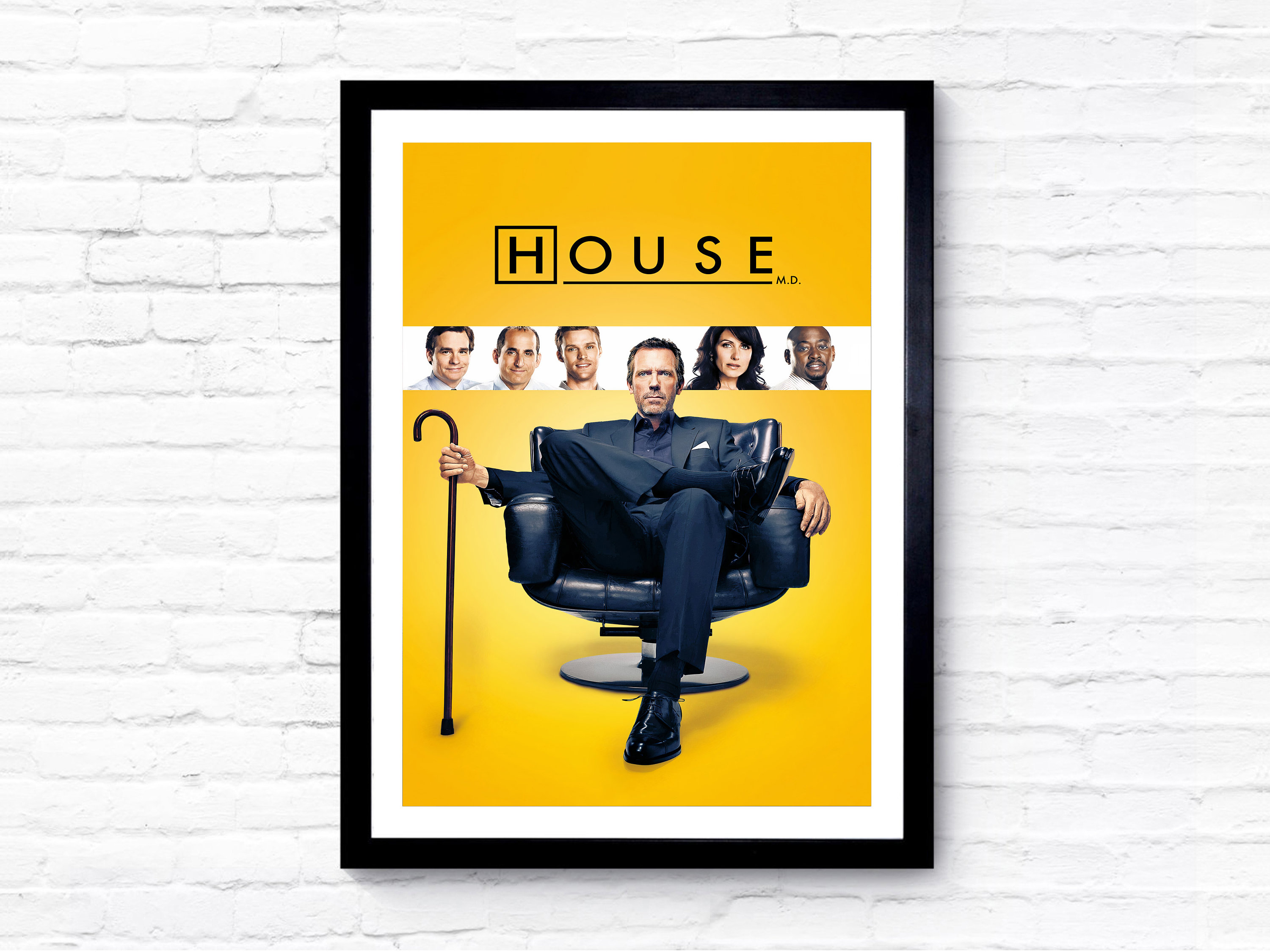House 2004 TV Series Movie Poster Film Poster Cinema - Etsy