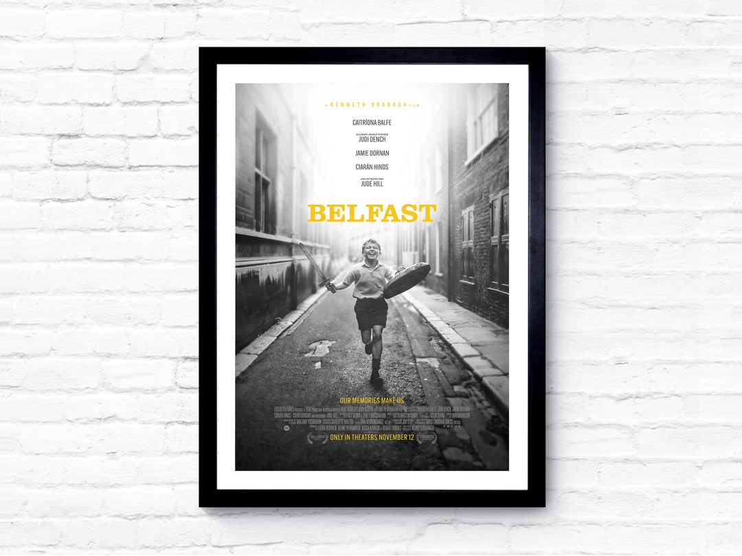 Belfast - 2021 - Movie Poster - Film Poster - Cinema Poster - A1/A2/A3 ...