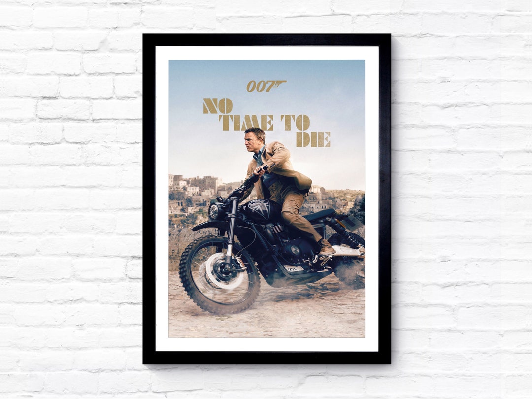 No Time to Die - James Bond - 007 - 2021 - Movie Poster - Film Poster ...