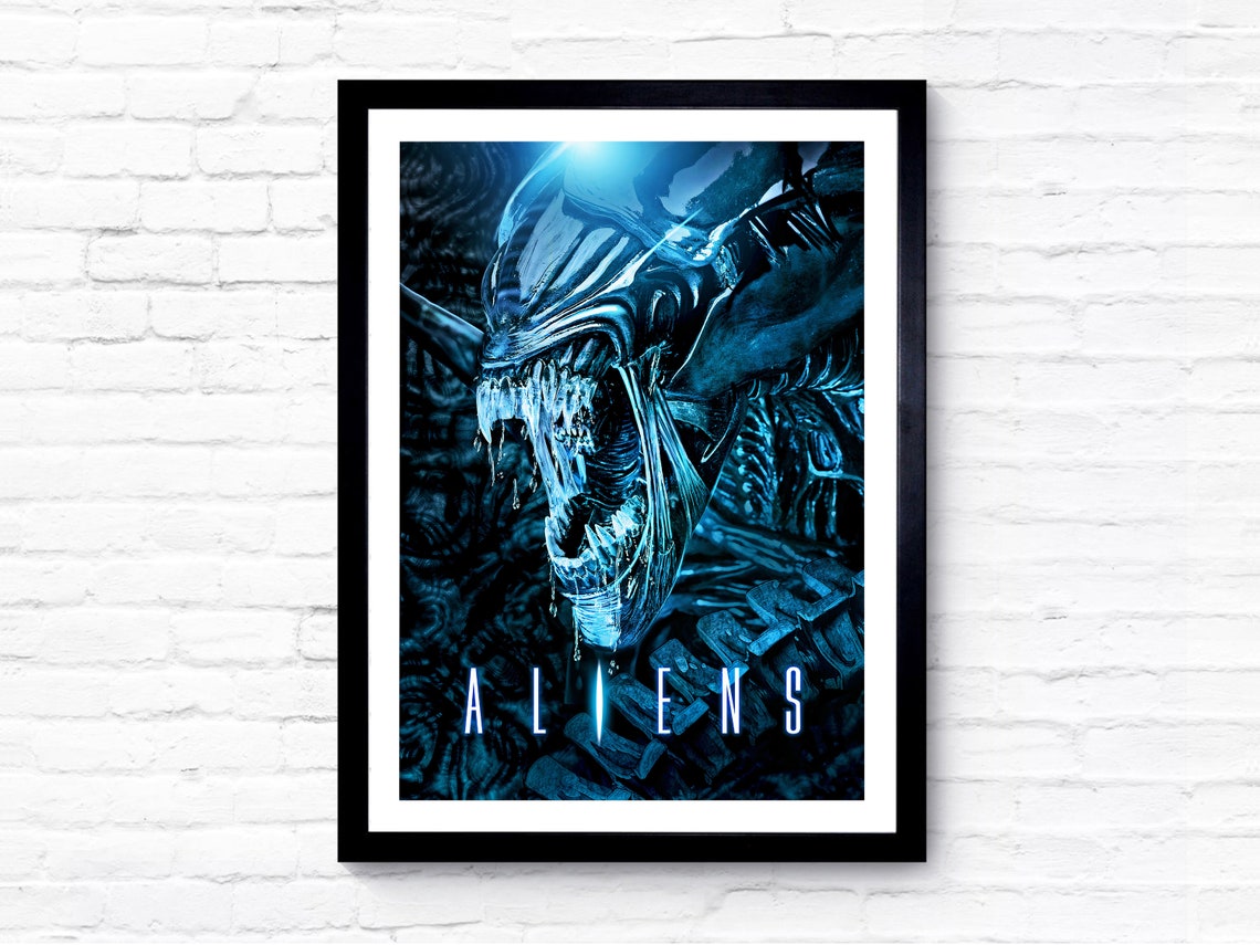 Aliens 1986 Movie Poster Film Poster Cinema Poster - Etsy