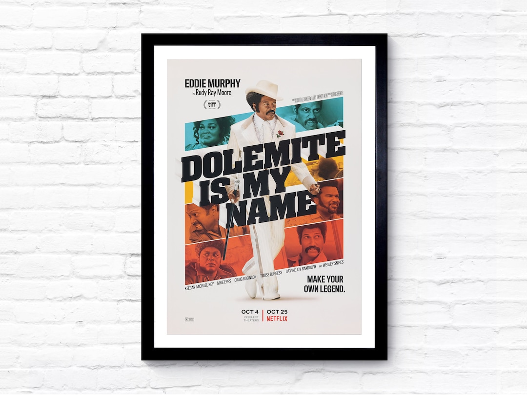 Dolemite is My Name - 2019 - Movie Poster - Film Poster - Cinema Poster ...