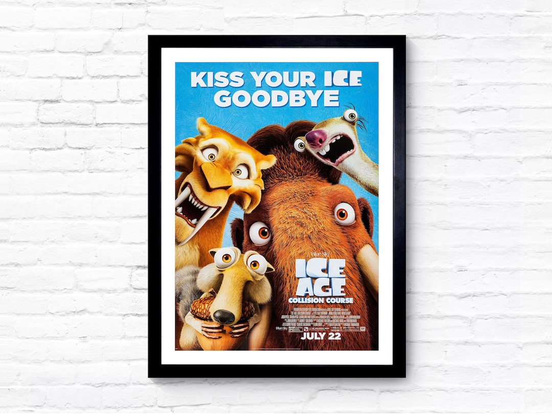 Ice Age: Collision Course - 2016 - Movie Poster - Film Poster - Cinema ...