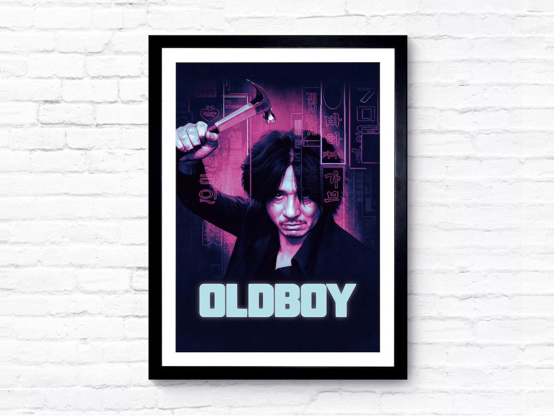 Oldboy - 2003 - Movie Poster - Film Poster - Cinema Poster - A1/A2/A3 ...