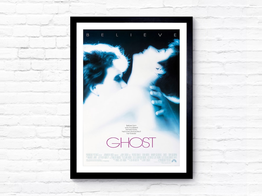 Ghost 1990 Movie Poster Film Poster Cinema Poster - Etsy