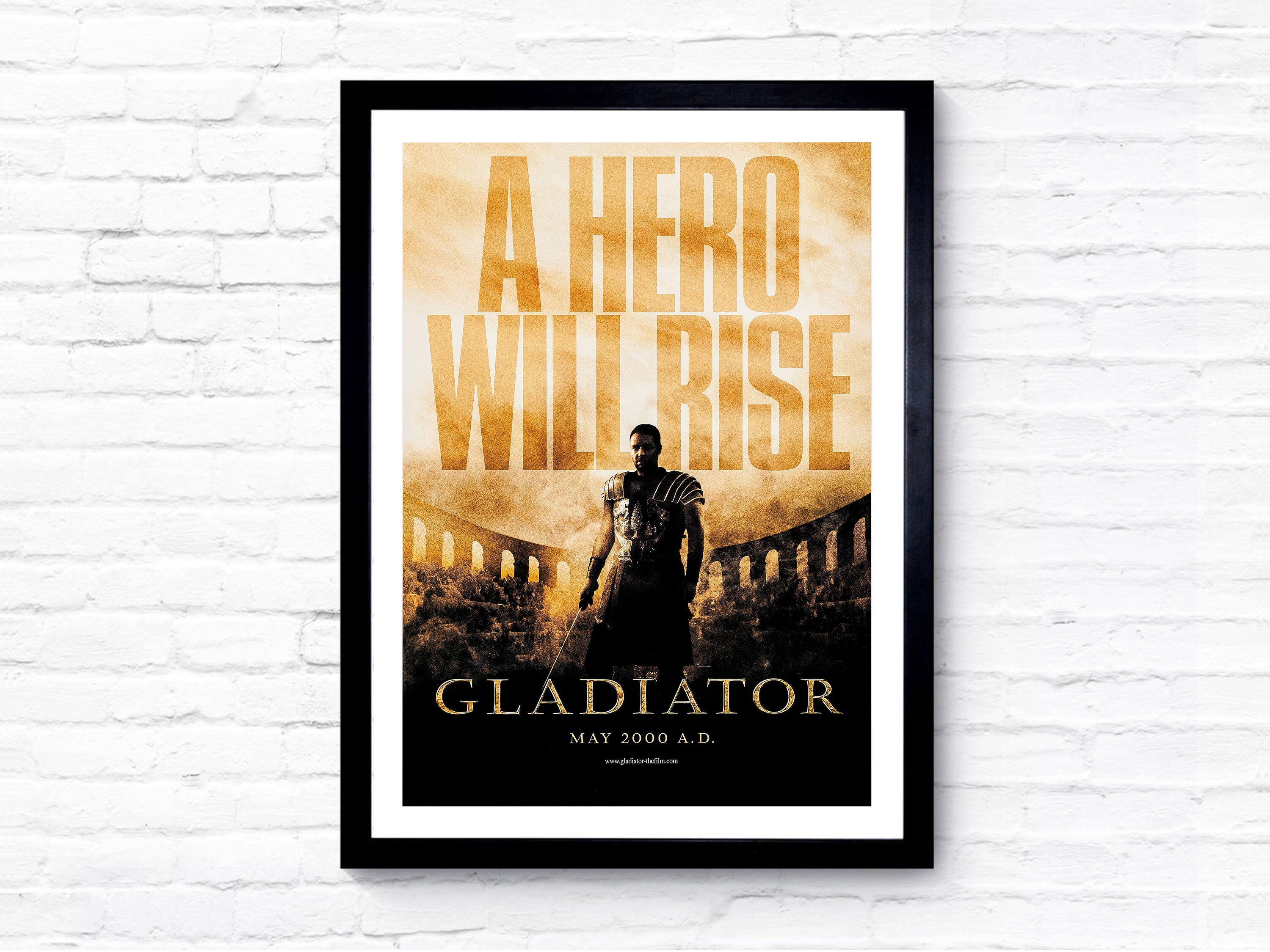 Gladiator 2000 Movie Poster Film Poster Cinema Poster - Etsy