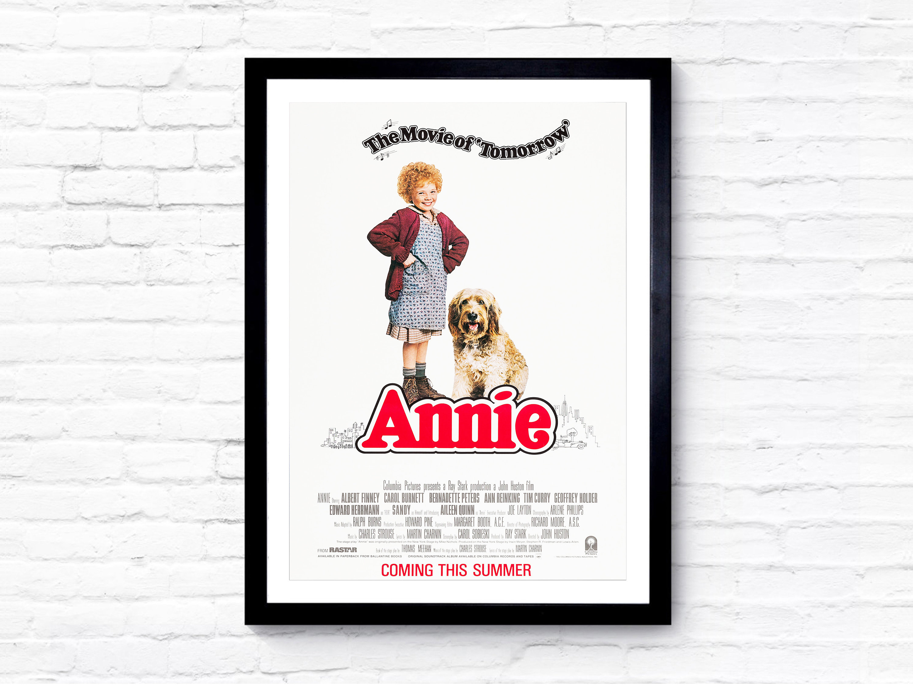 Annie 1982 Movie Poster Film Poster Cinema Poster - Etsy