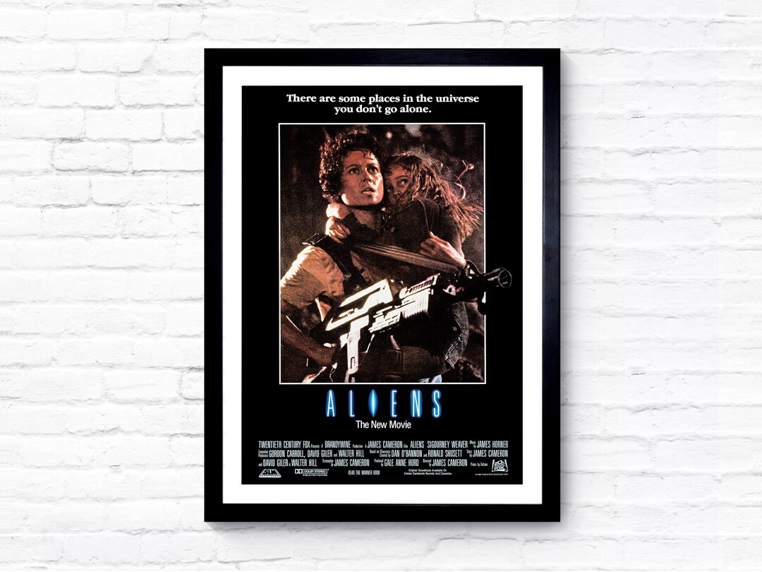 Aliens - 1986 - Movie Poster - Film Poster - Cinema Poster - A1/A2/A3 ...
