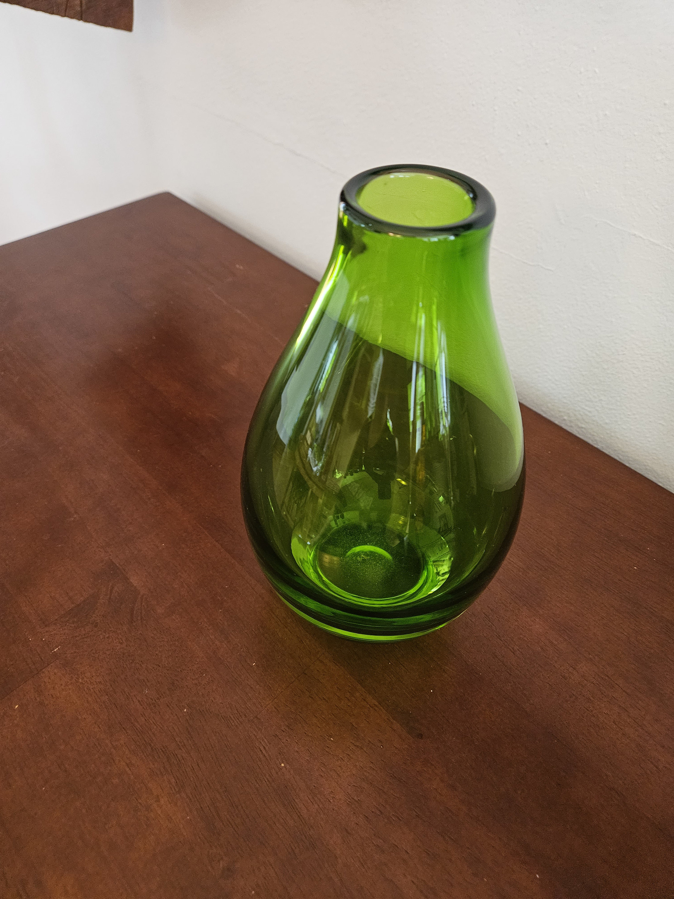 Lime Green Vase - Etsy