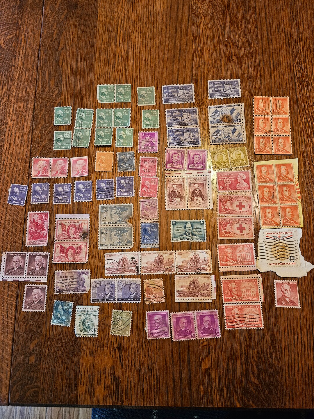 83 United States Postage Stamps Famous People ~ 1940s-1960s - Etsy
