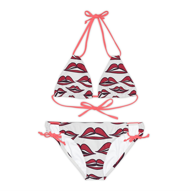 Lips Bikini Swimwear - Etsy