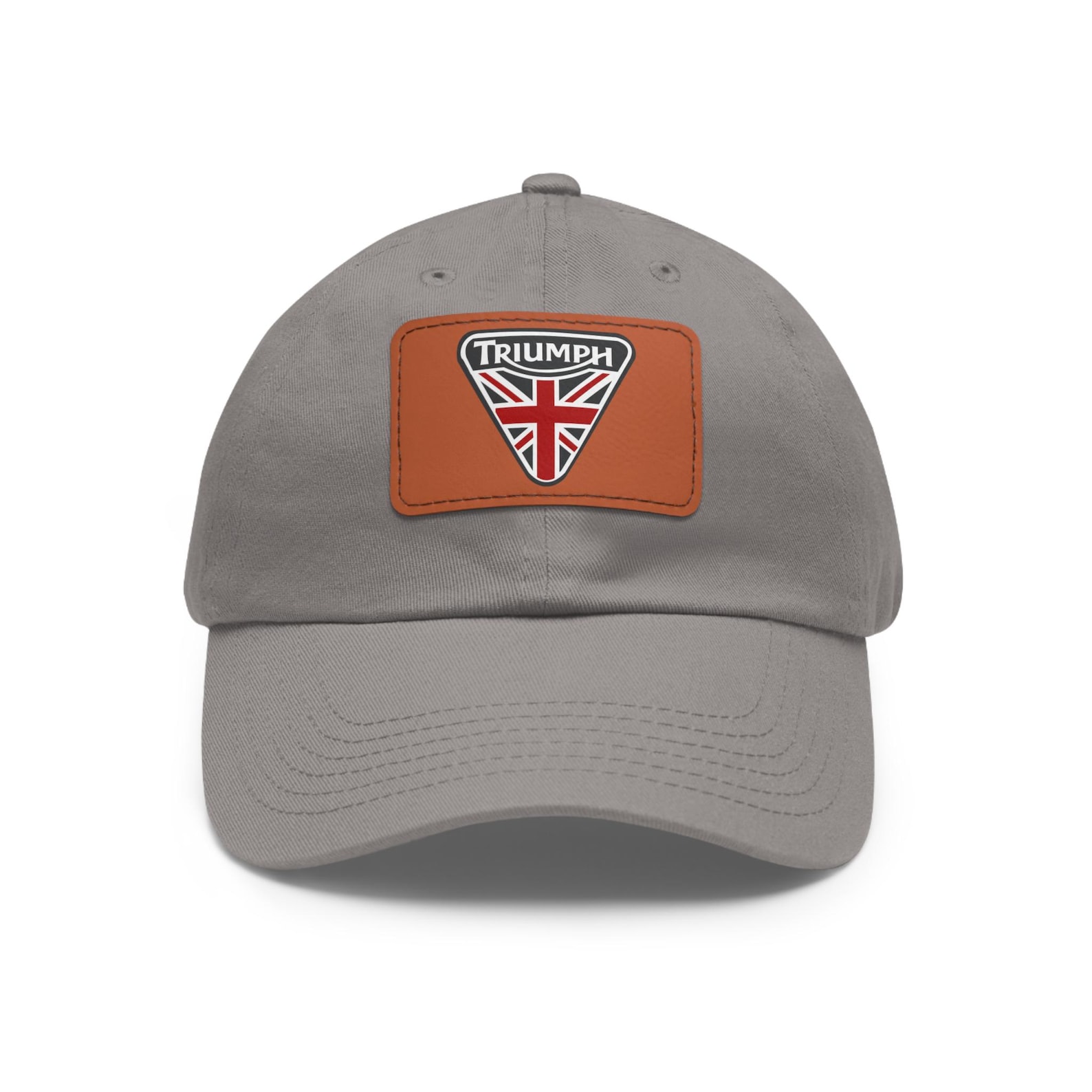Triumph Motorcycle Hat With Leather Patch - Etsy