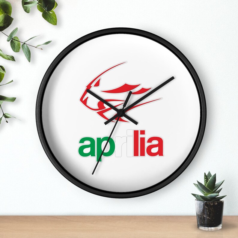Aprilia Motorcycle Wall Clock - Etsy