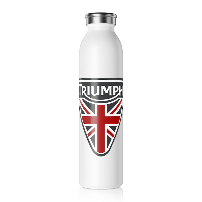 Triumph Motorcycle Slim Water Bottle - Etsy