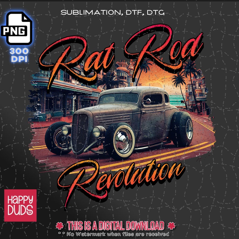 Rat Rod Svg - Etsy