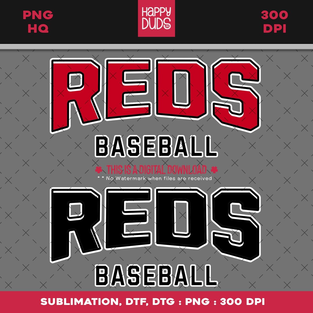 Reds, Reds Baseball Png, Reds Png, Reds Baseball, Reds Baseball Design ...