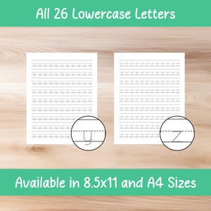Letter Tracing Bundle - Uppercase and Lowercase Worksheet Set ...