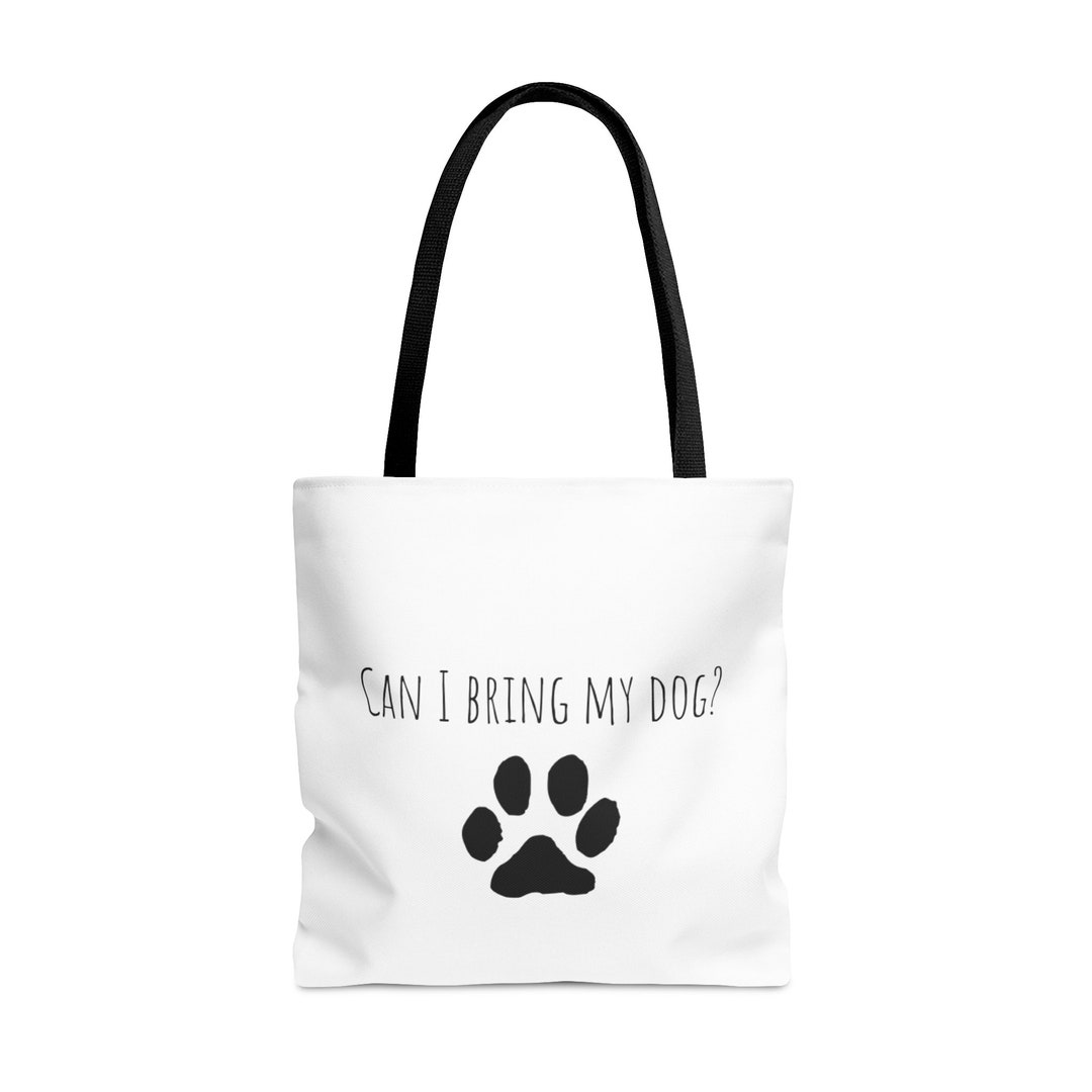 Dog Paw Print Tote Bag - Etsy