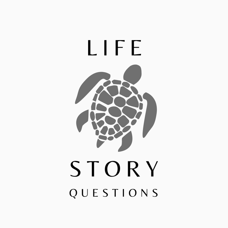 Life Story QUESTIONS - BOOK Template - 166 Questions ~ Ready to Print ...