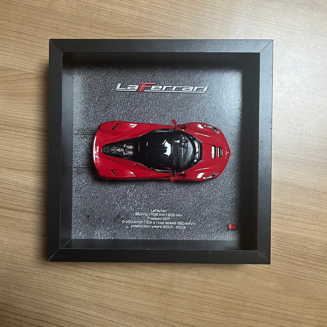 Laferrari 3D Frame Led Light Gift for Family 1/24 - Etsy