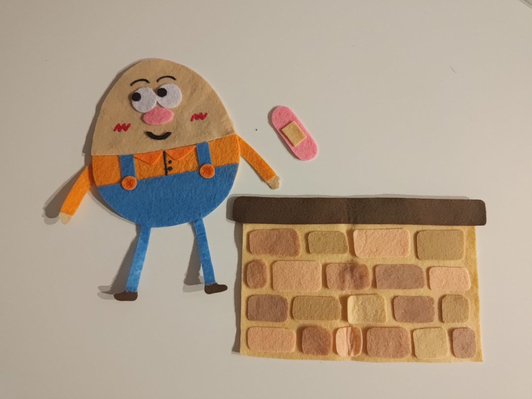 Humpty Dumpty Sat on a Wall - Etsy