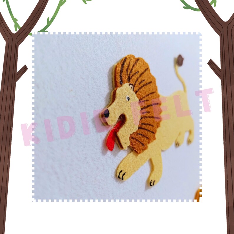 Dear Zoo – Felt Story Set for Story Retelling | Animal Theme ...