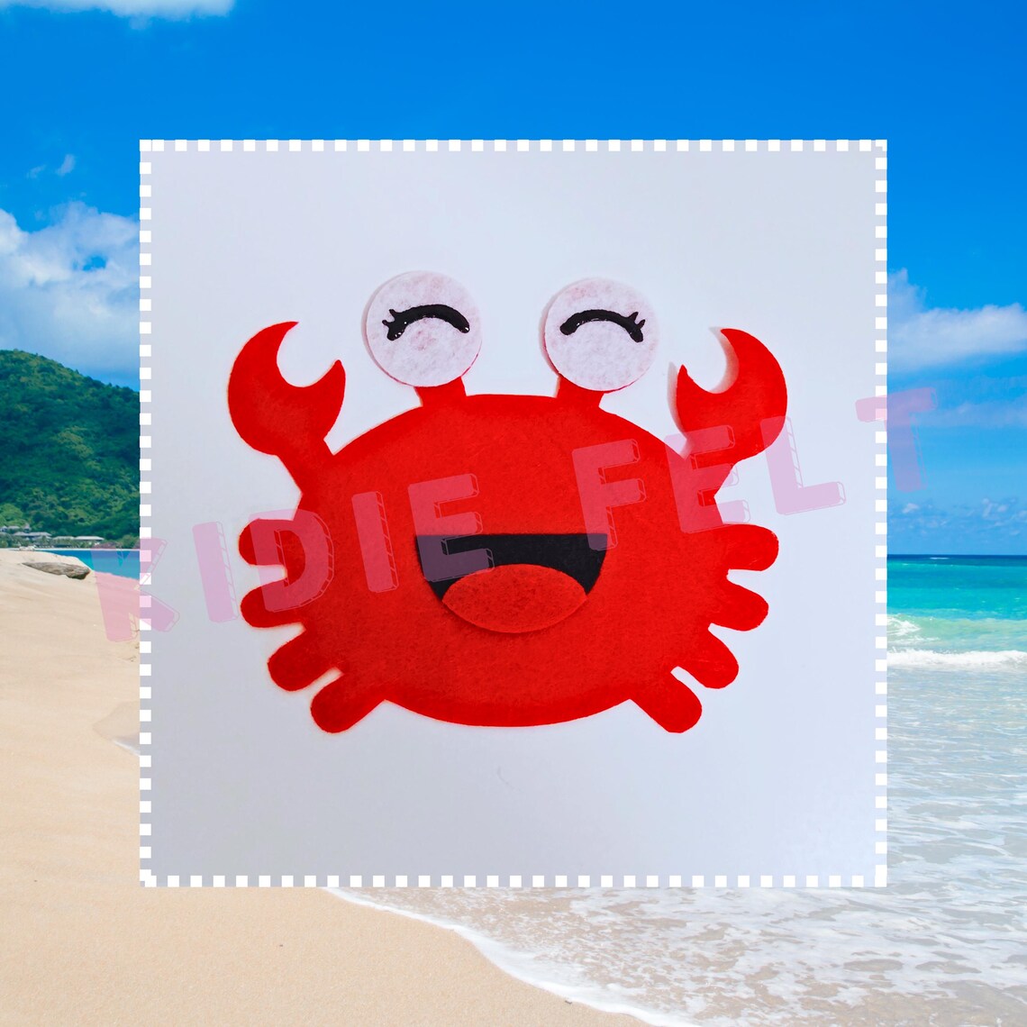 Five Little Crabs – Felt Story Set for Ocean Theme, Counting Rhyme ...