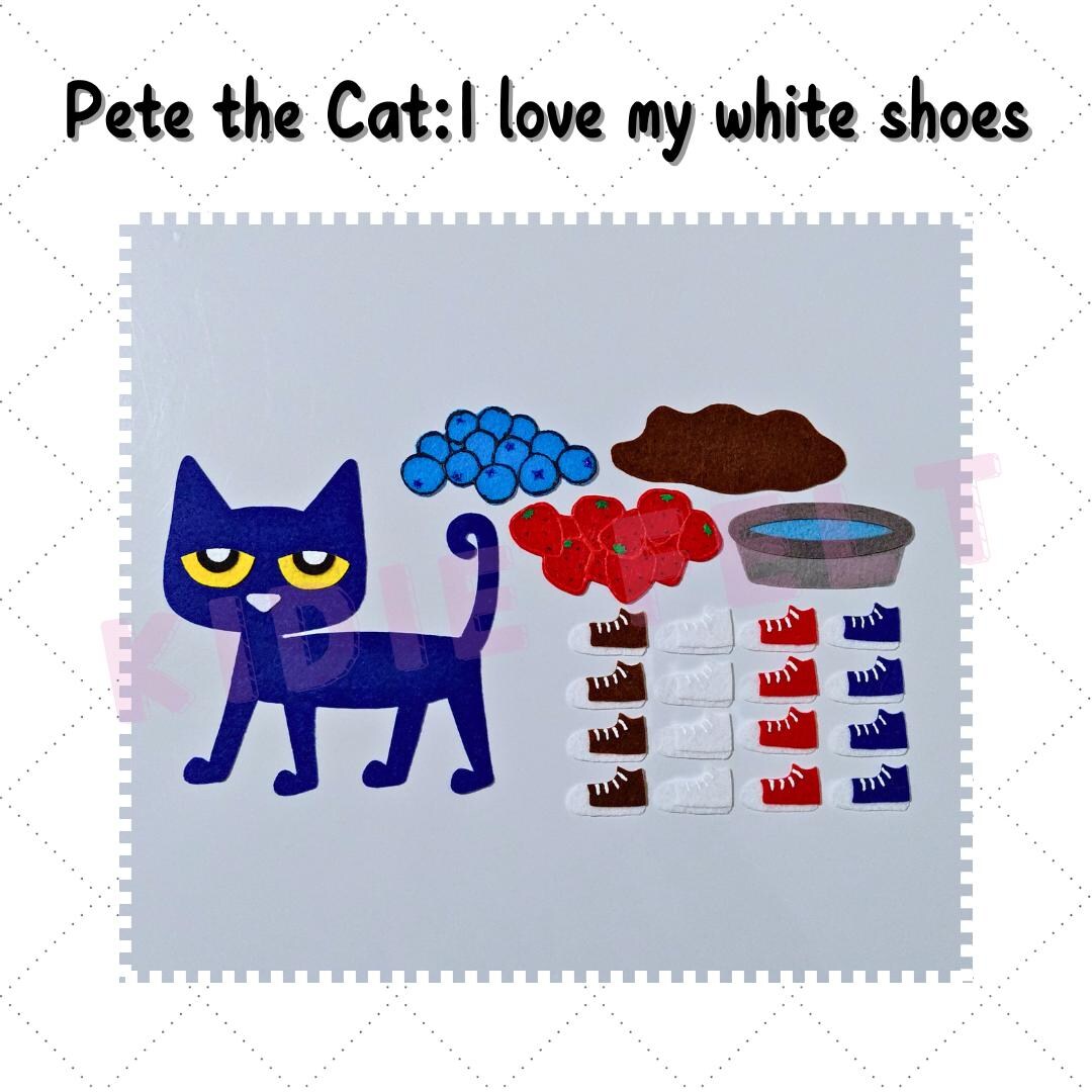 Pete the Cat-i Love My White Shoes - Etsy