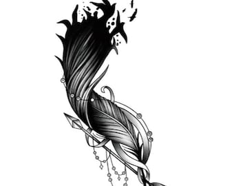 Inkartlink Authentic Tribal Temporary Tattoos Ultra-realistic ...
