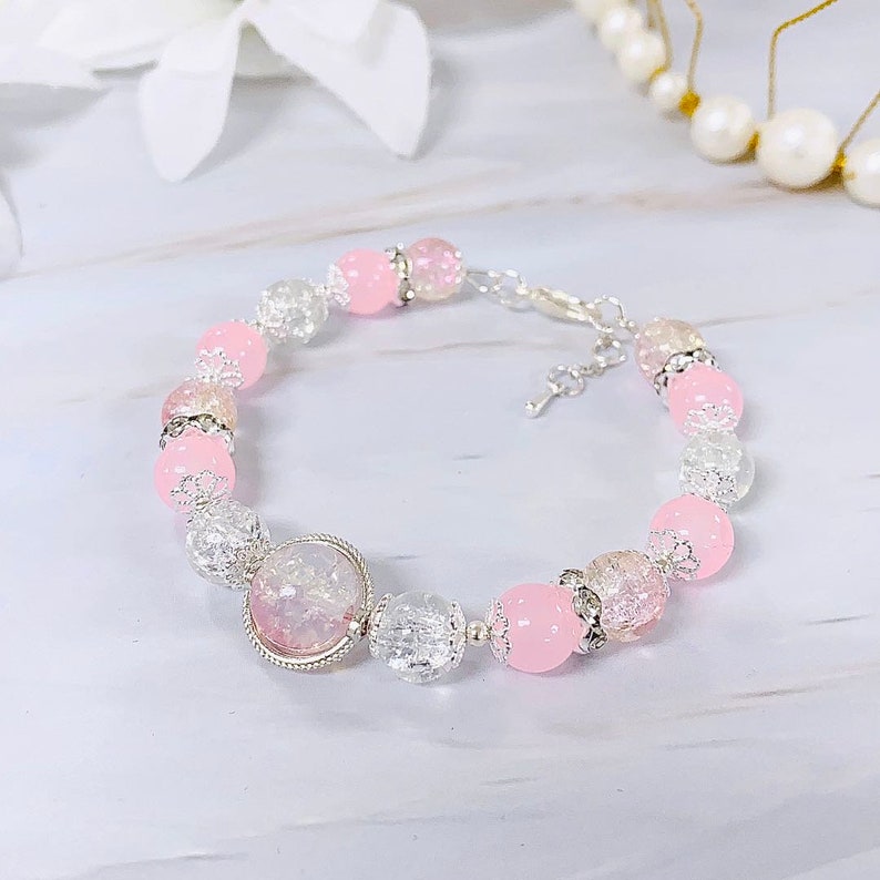 8mm Glass Bead Bracelet | Great Gift Idea - Etsy