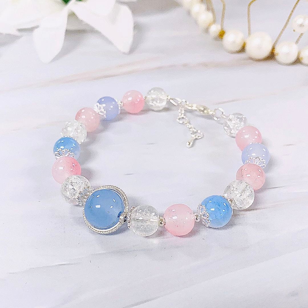 8mm Glass Bead Bracelet | Great Gift Idea - Etsy