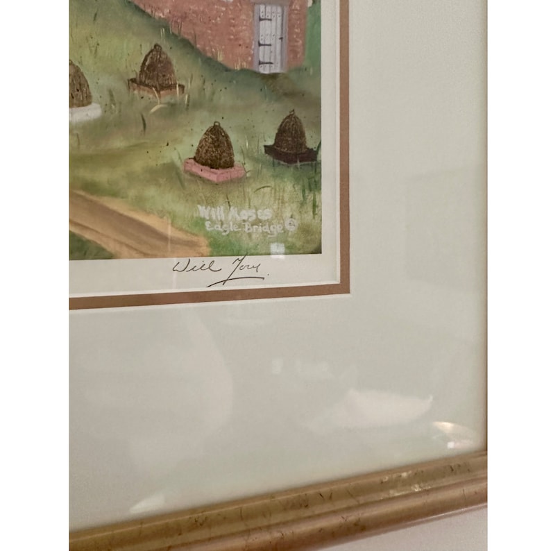 Framed Will Moses Signed/numbered Original Print - Etsy