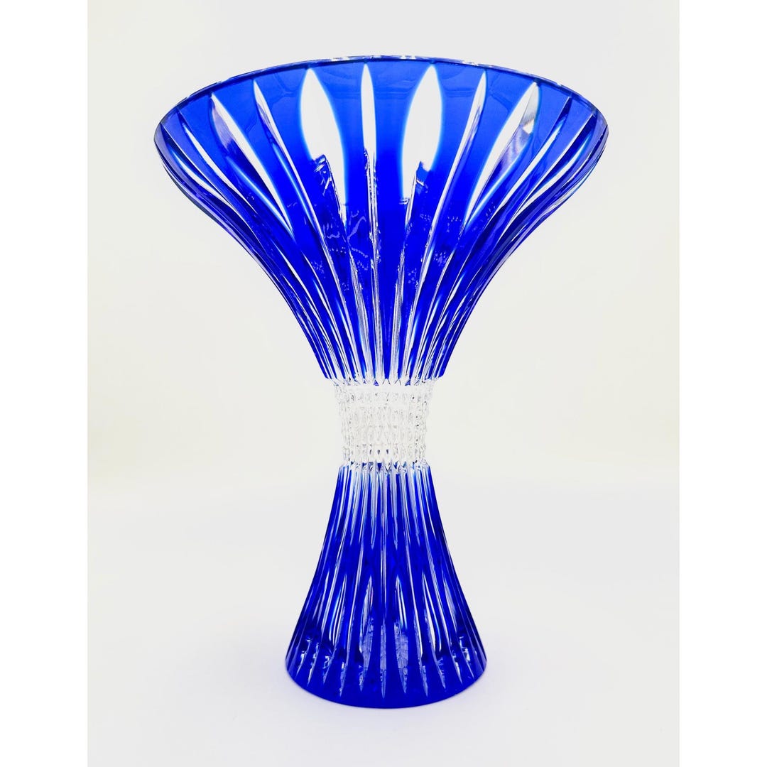 Caesar Crystal Bohemiae - Hand Cut Lead Crystal Extra Large Vase - Etsy