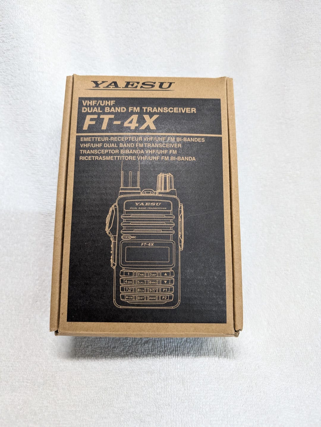 Yaesu FT-4X Vhf/uhf 5W Dual Band FM Handheld Transceiver - Etsy