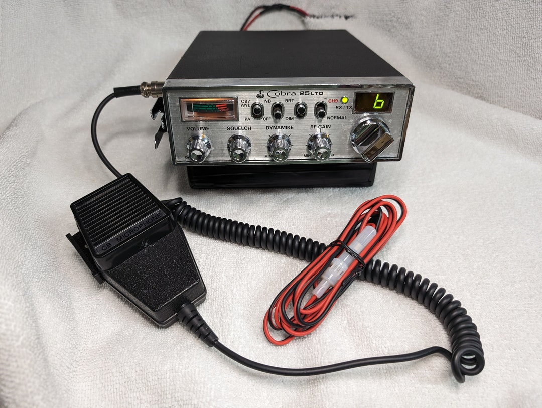 COBRA 25 LTD Classic 40 Channel CB Radio Peak & Tune - Etsy