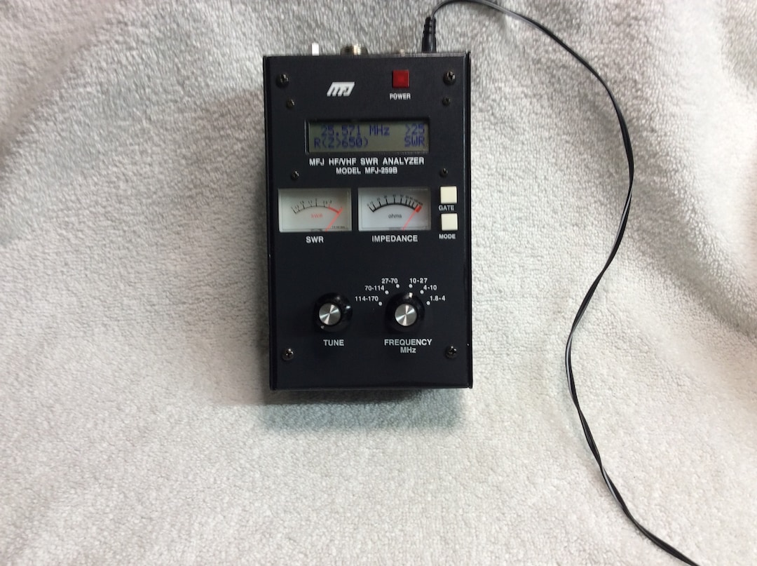 Used MFJ-259B HF/VHF Swr Analyzer Essential Tool for Antenna and Line ...