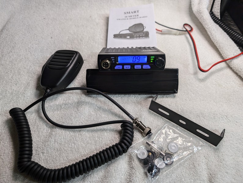 Anysecu CB-40M AM FM Mini Mobile Radio Transceiver 4pin Mini Microphone Plug - Etsy