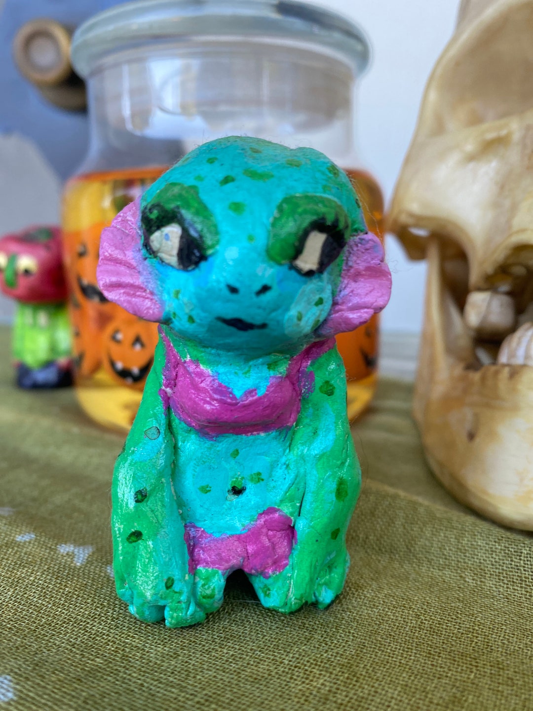 Baddie From the Black Lagoon Clay Figurine - Etsy