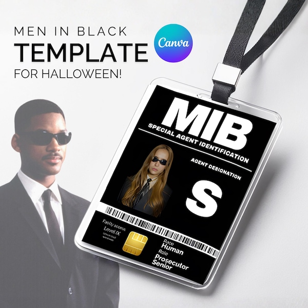 Printable men in black badge - Etsy México