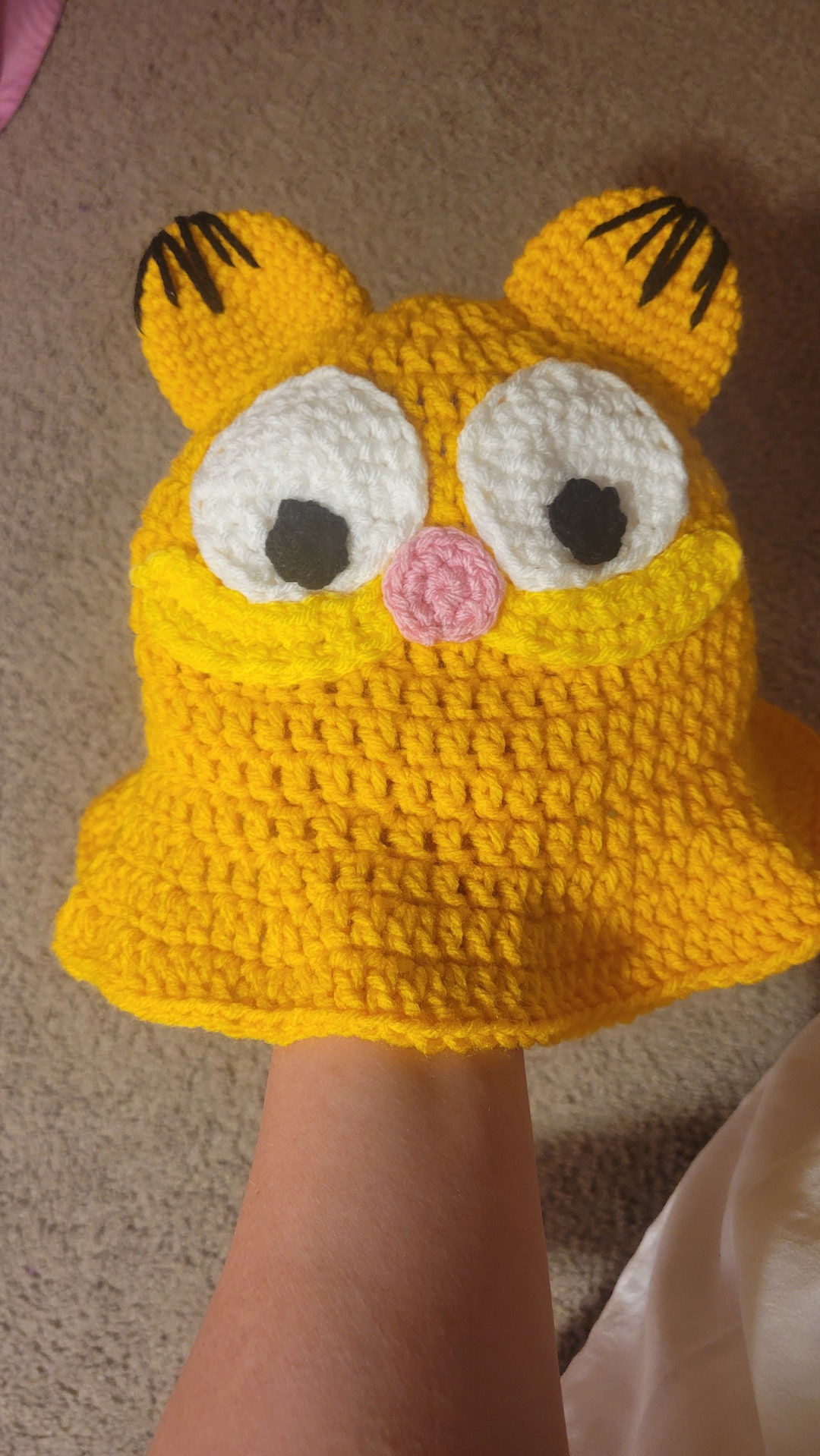 Garfield Inspired Bucket Hat - Etsy