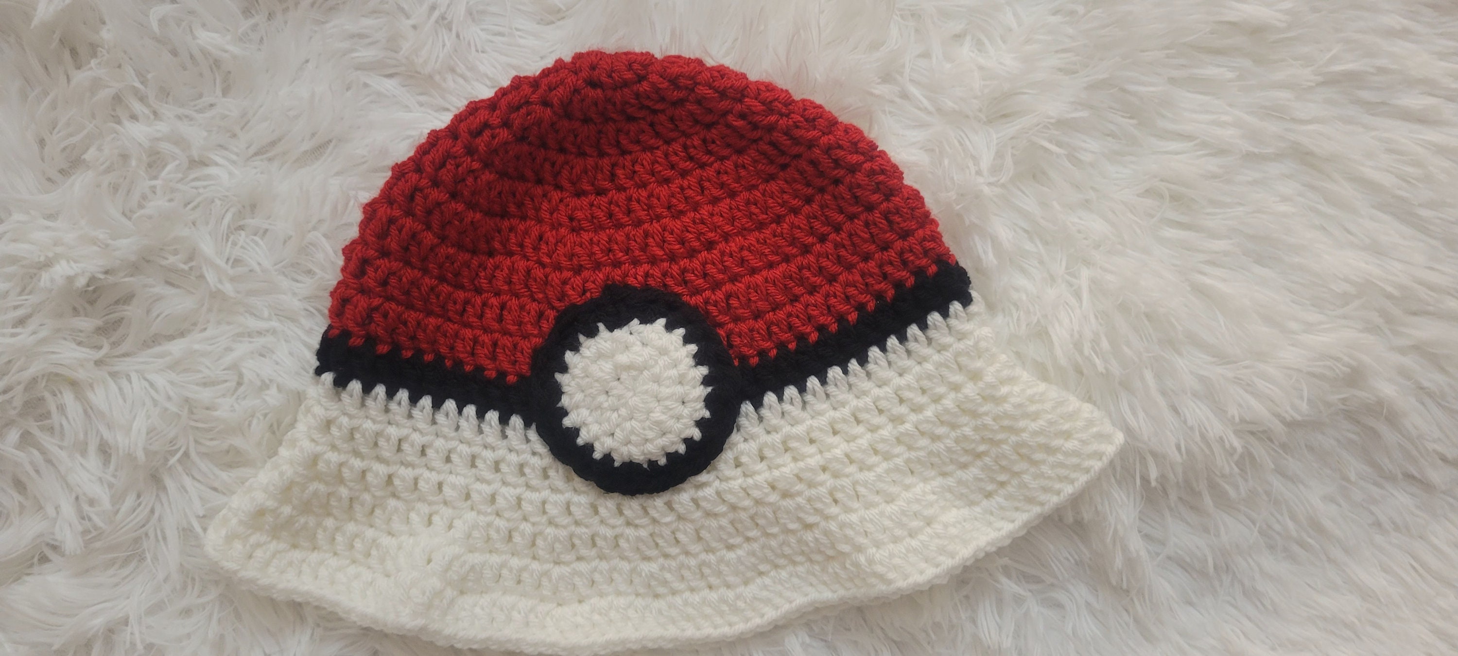 Pokeball Inspired Bucket Hat - Etsy
